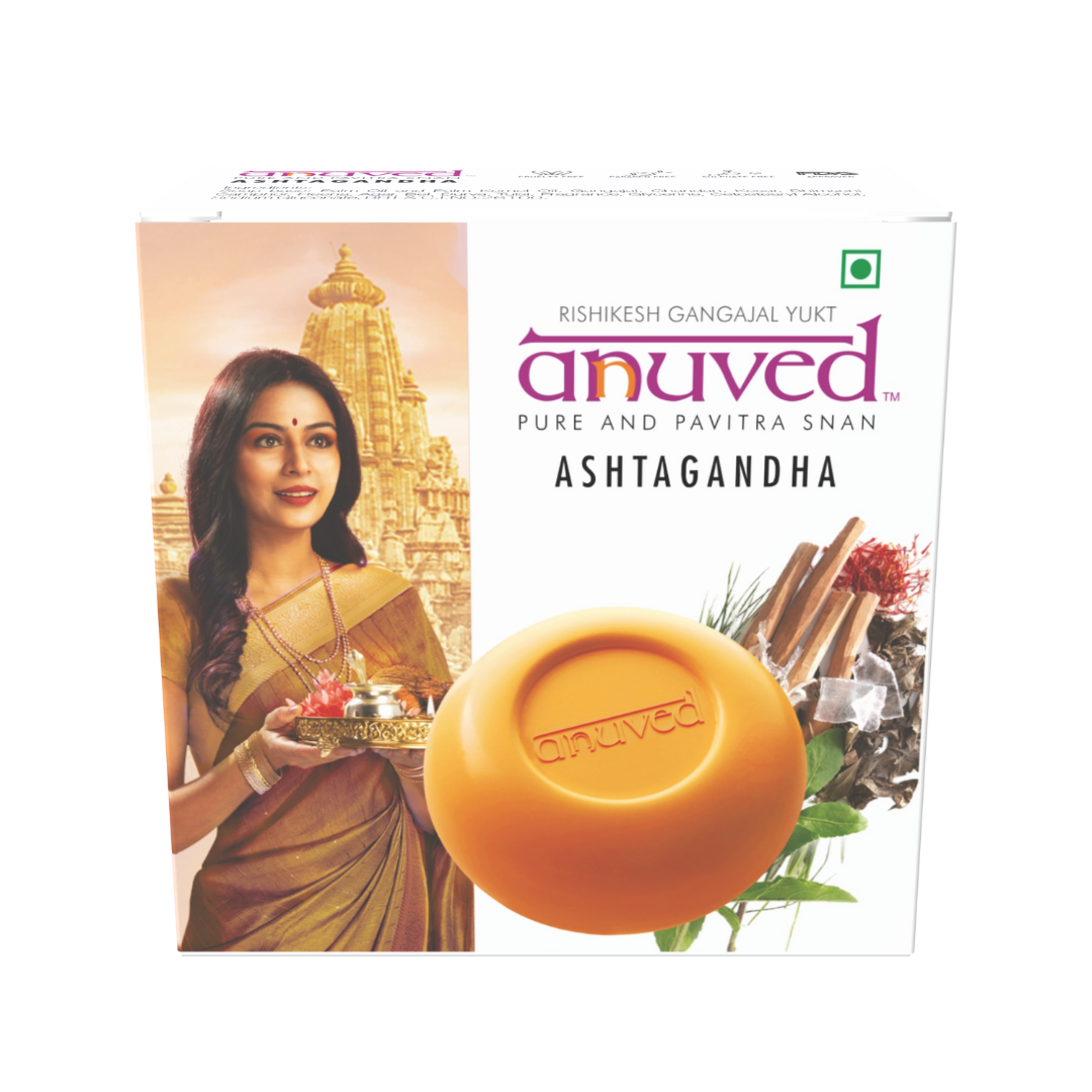 Buy Best Herbal Bath Soap (साबुन) - Pure and Pavitra Snan | Anuved ...